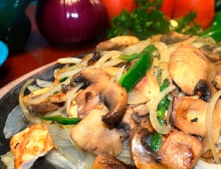 Receta Pechuga de pollo con hongos de pino - Receta de Argentina