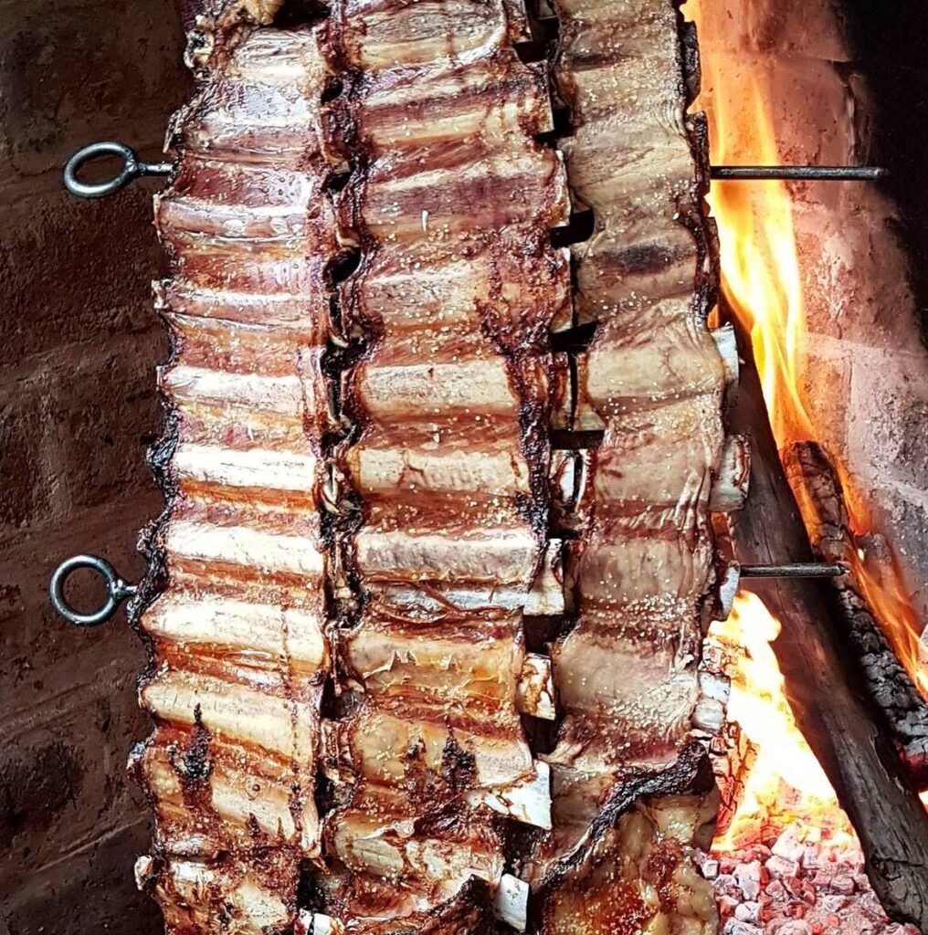 Receta asado a la estaca - Receta de Argentina