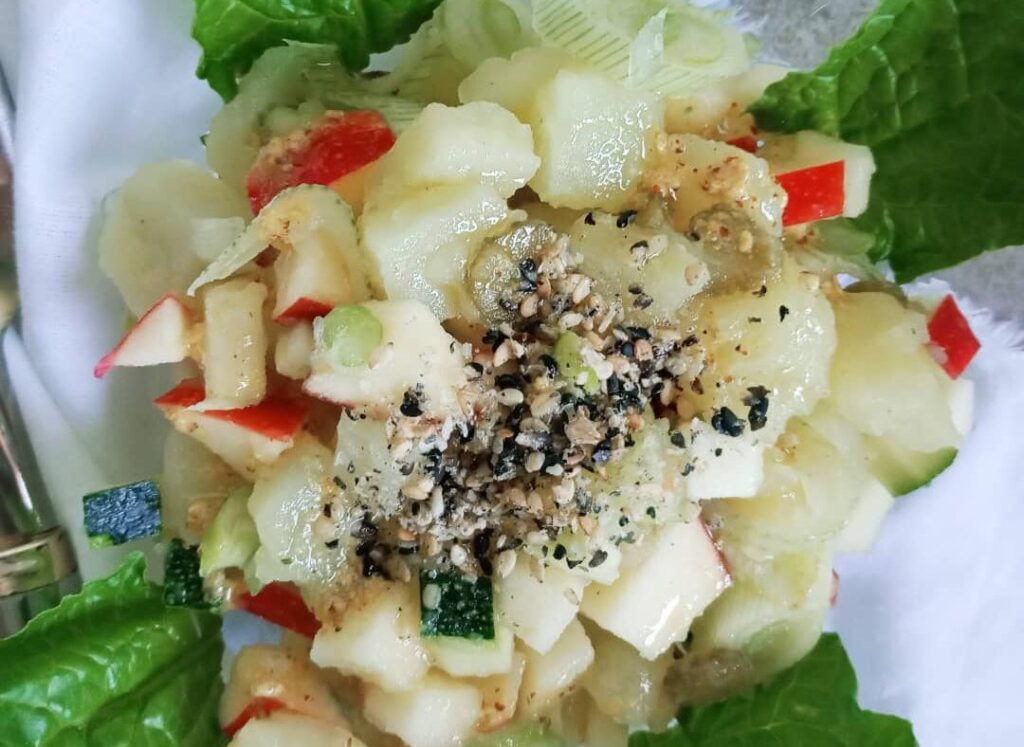 Receta de ensalada de papas ¡Corta y Fácil de preparar!