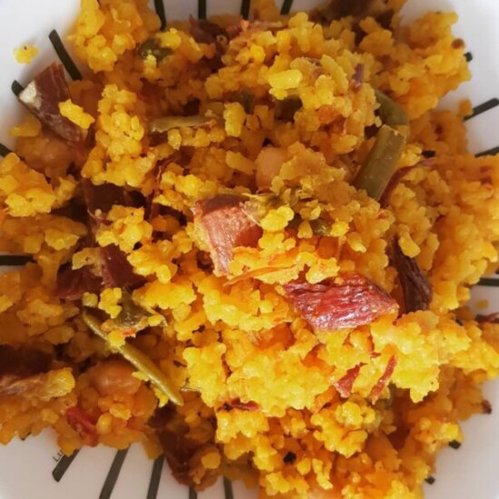 Receta de arroz con azafrán Sencilla + Saborita y Fácil